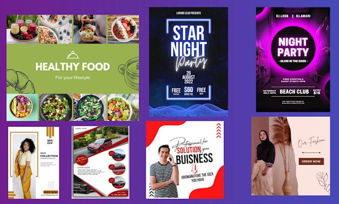 Design creative social media posts banner cover by Zaryabmunir956 | Fiverr