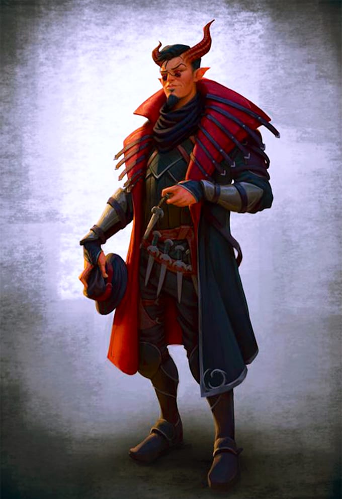 Do dnd character art and dnd character art by Vokalisonama | Fiverr