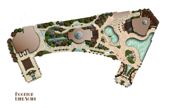 Create rendered layout or master plan by Nourangad | Fiverr