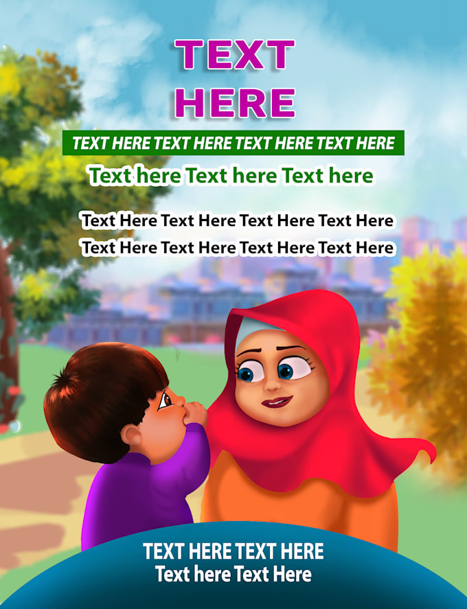 Create cute children book for you by Milandraw | Fiverr