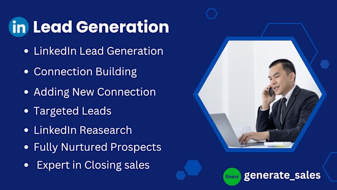 Be your linkedin marketing manager and b2b appointment setter by ...