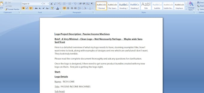 Create, type, format, design edit microsoft word document by ...