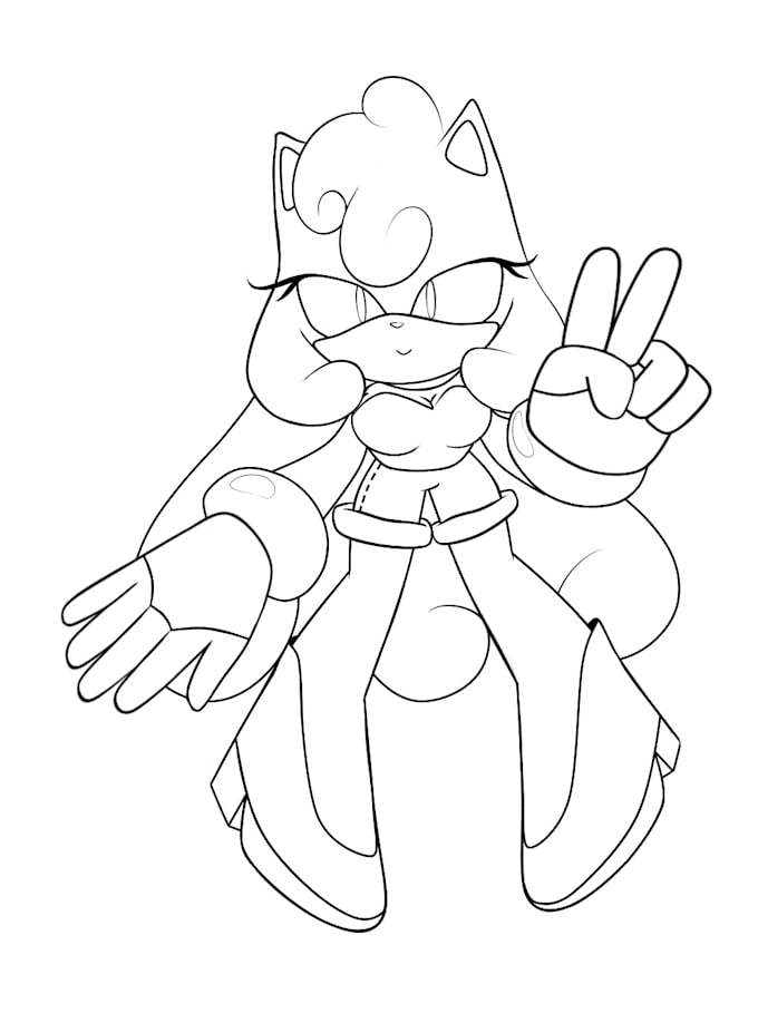 Draw your oc mobian sonic style by Adnertc | Fiverr