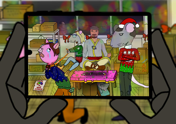 Really good drawing 2d illustrations by Saveliy0203 | Fiverr