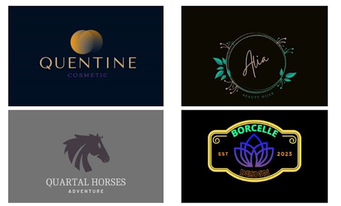 Minimalist business unic logo design creater by Ajayn333 | Fiverr