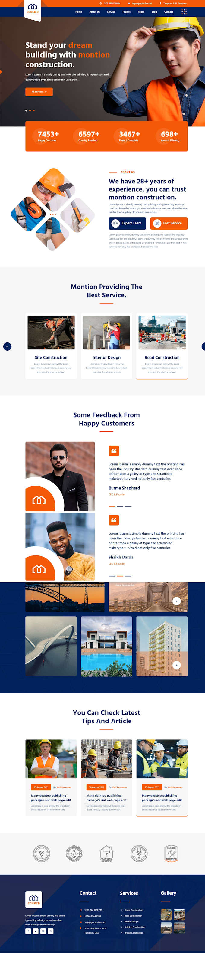 Create Responsif Website Whit Html Css Boostrap Javascript By Dimas405 Fiverr