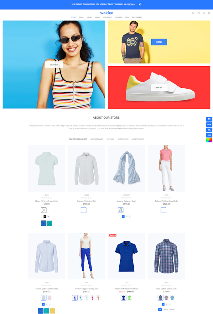 Create ecommerce website using woocommerce online store by Webagency22 ...