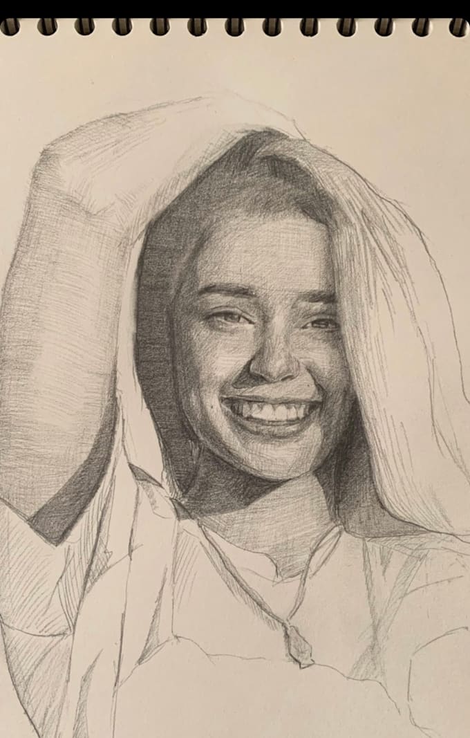 Draw any portrait that you need by Salomonzabala | Fiverr