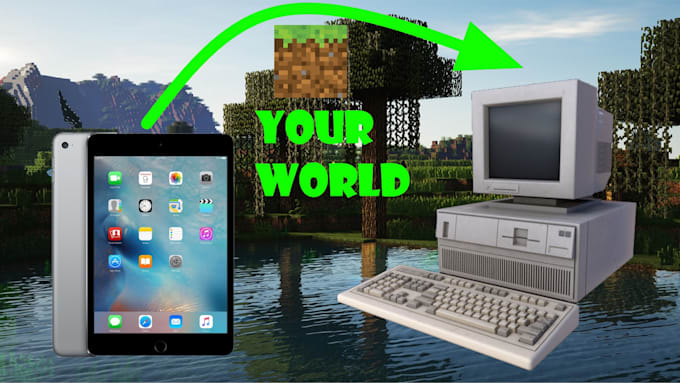 Transfer your minecraft world to bedrock or java by Itsme64 | Fiverr