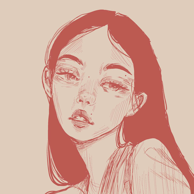 Make an awesome, custom line drawing by Brynnhaskin | Fiverr