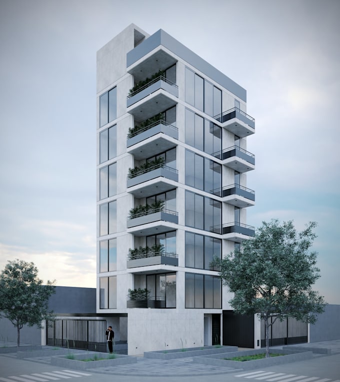 Model and render photorealistic 3d exterior images by Darienmanrique ...