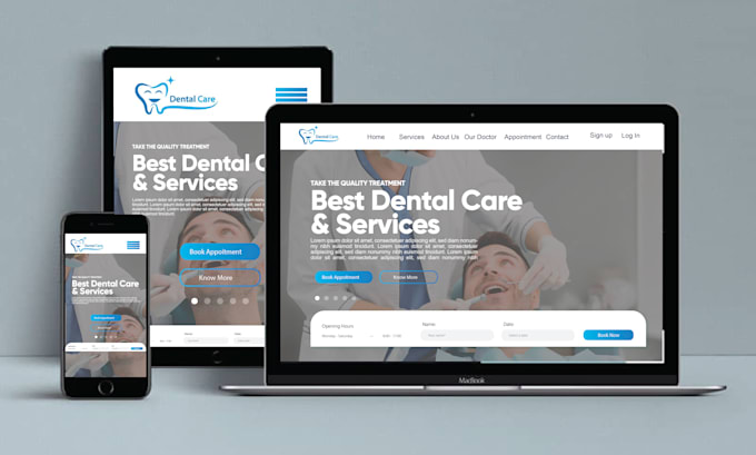 Do clean professional web landing page ui ux design in figma and xd by ...