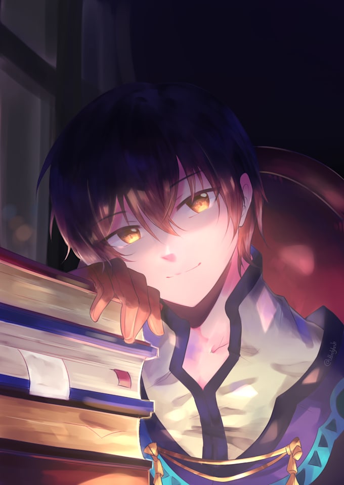 Draw your oc, fan art, anything in anime style by Utterlytrsh | Fiverr