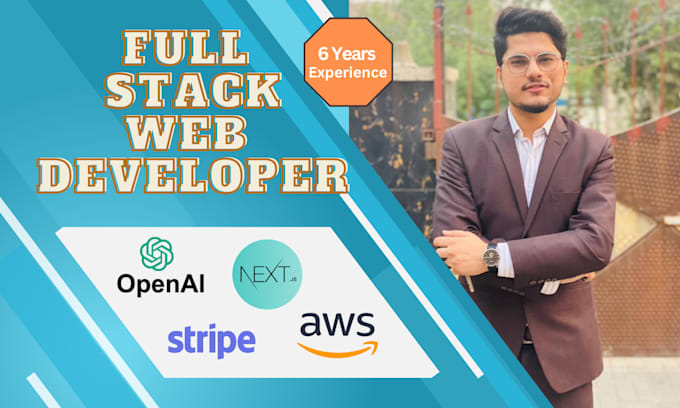 Be your full stack web developer and website programmer by Amaar_developer | Fiverr