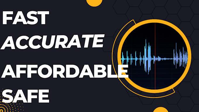 Provide fast and accurate transcription service by Bencage | Fiverr