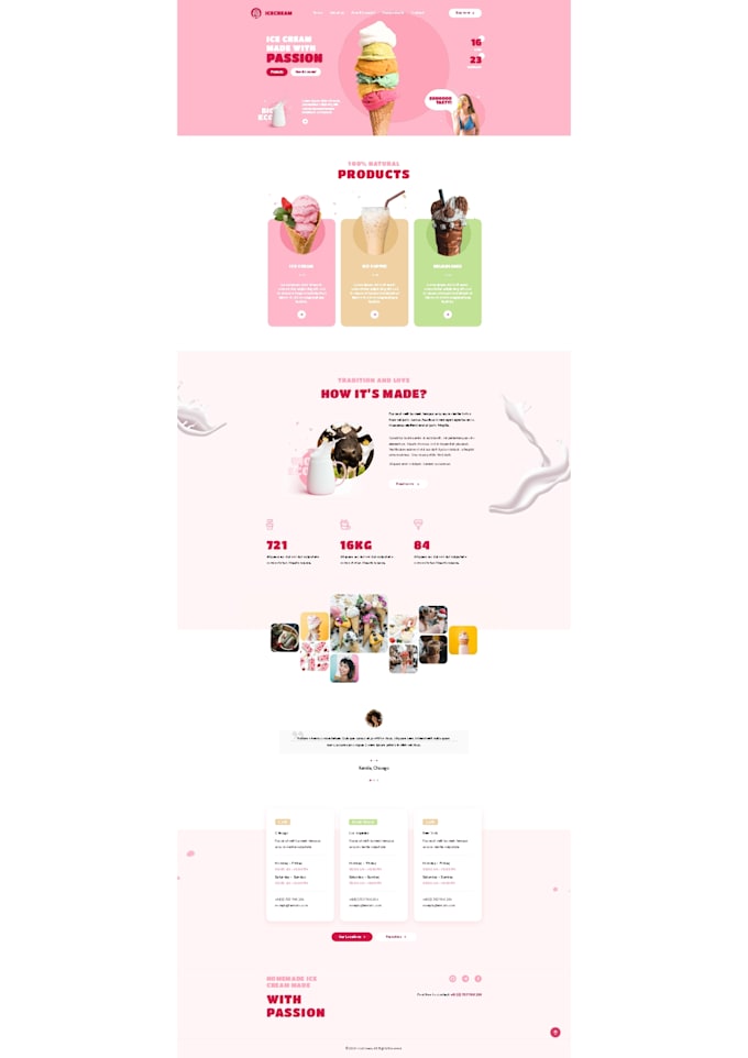 Build Your Website By Layout With Html Css Bootstrap Javascript Reactjs By Prokopdev Fiverr