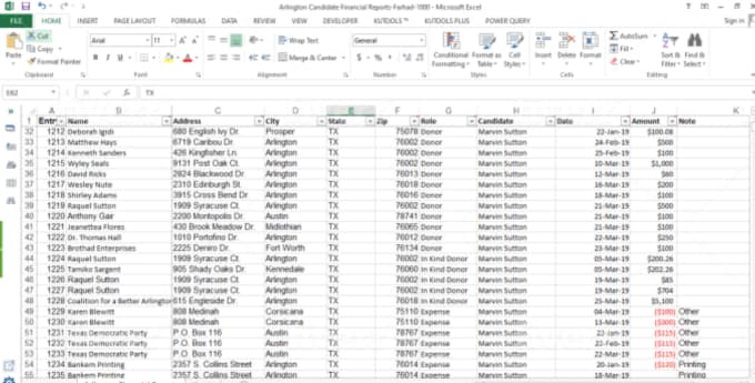 Clean, organize and merge excel or csv data by Navyavemavarapu | Fiverr