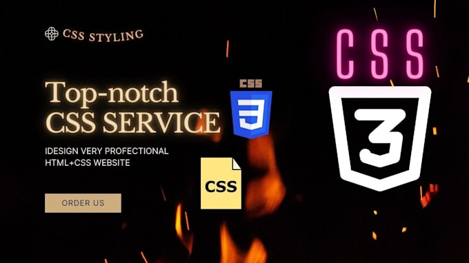 Do styling in css project by Cutanddraw_4u | Fiverr