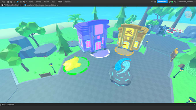 Make you a low poly simulator or tycoon map in roblox by Duckzzye | Fiverr