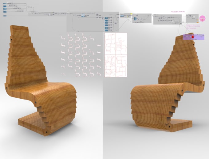 Do A Parametric Grasshopper Script For Product And Furniture Design By Yervantm Fiverr