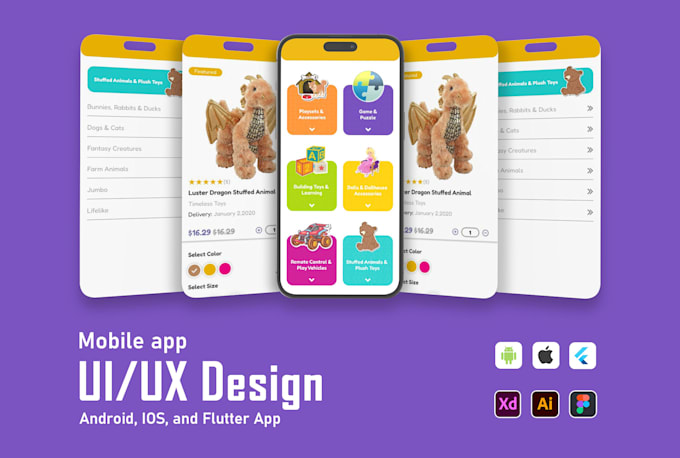 Be your flutter developer android, ios and web app with firebase and ...