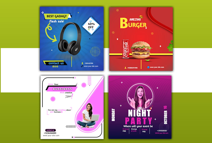 Design high quality social media post facebook instagram ads by ...