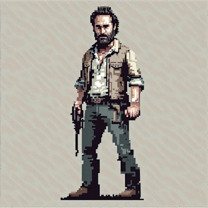 Create custom pixel art characters by Jaymanstudios | Fiverr