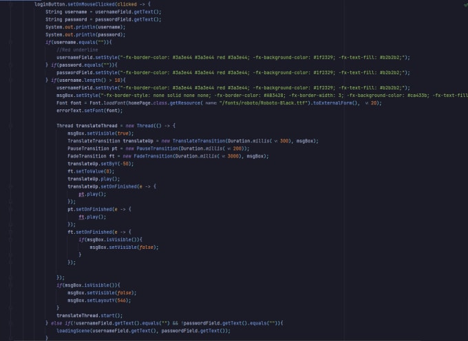 Make A Professional Looking Gui In Java By Matthewsciberra Fiverr