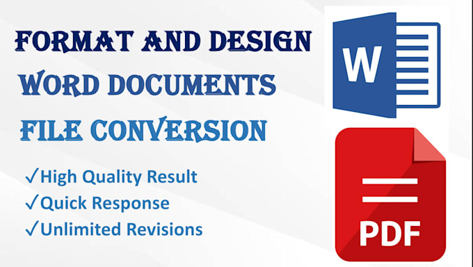 Design or edit your microsoft word documents by Mustafawaseem12 | Fiverr