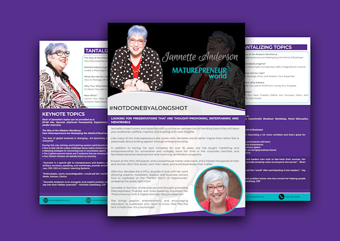 Do artist epk, media kit, press kit, speaker kit, one sheet by ...