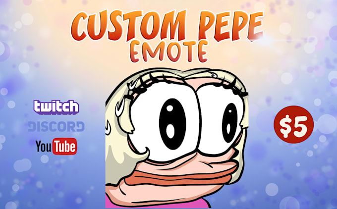 Create custom pepe the frog emotes in 24 hours by Meriscent | Fiverr