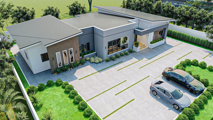 Create 3d architectural model and render images by Oak_designs | Fiverr