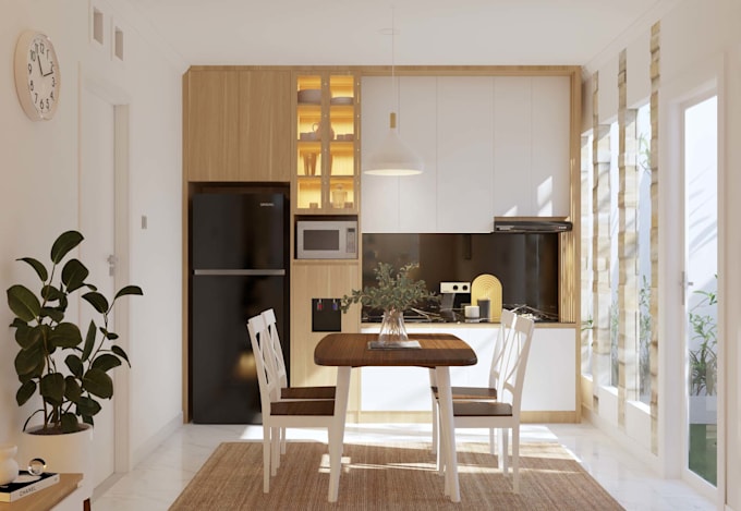 Do 3d modeling and rendering visualization interior design by By__octa | Fiverr