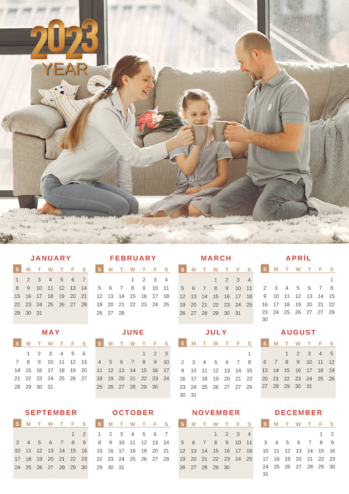 Design custom calendars, planners and organizers by Pearlatelier | Fiverr