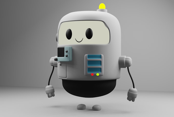 Create 3d robot models by Projectparallel | Fiverr