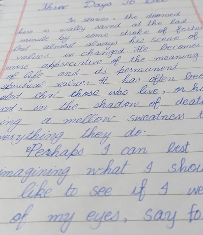 Write anything in straight and cursive style by Alihusnain105 | Fiverr