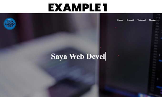 Make website landing page with html,css,javascript for you by ...