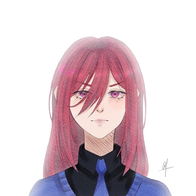 Draw you pfps in anime style by Yuxmeii | Fiverr
