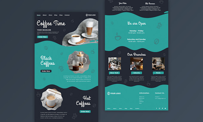 Create a professional web design made simple and easy by Ahmadsandhu420 | Fiverr
