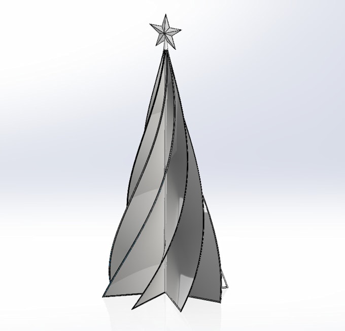 Convert 2d logo to 3d model step stl dxf for 3d printing by ...