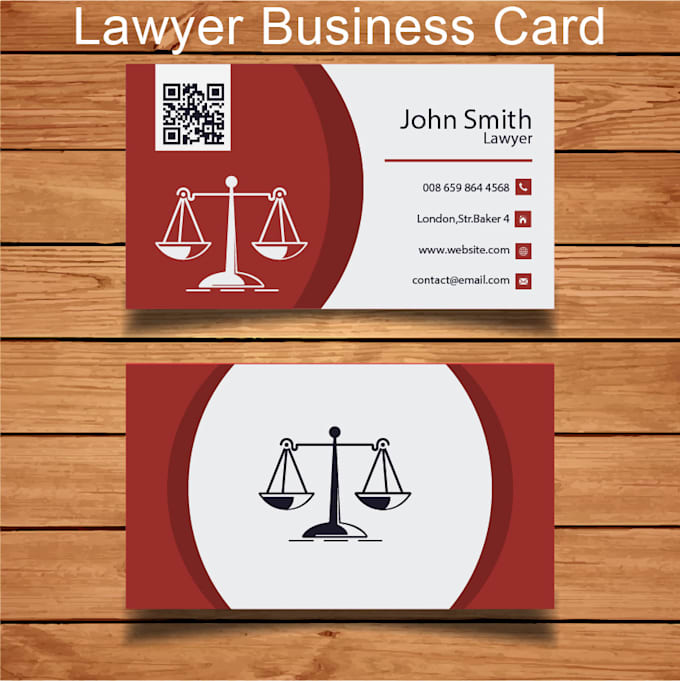 Design a luxury lawyer business card by Jojo_ihm | Fiverr