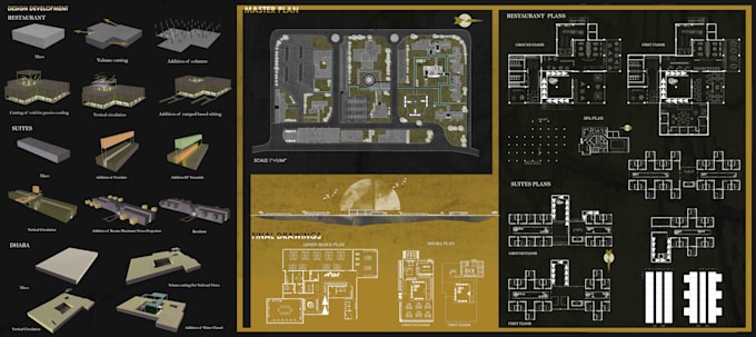 Render your site plan, masterplan, sheets, floor plans, and sections by ...