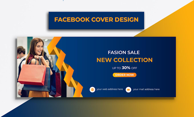 Design professional facebook cover photo by Designer_munota | Fiverr