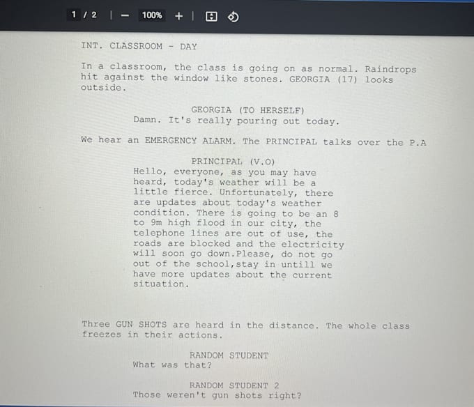 Write the best script, youtube script and screenplay for you by ...