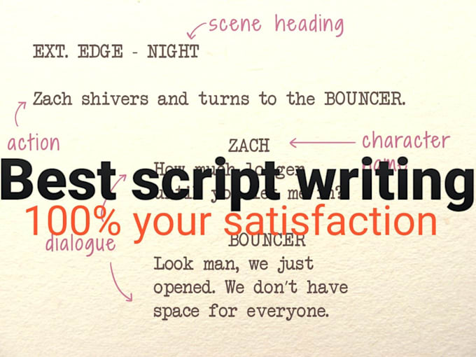 Write professional scripts for all your needs by Themuhamadhasan | Fiverr