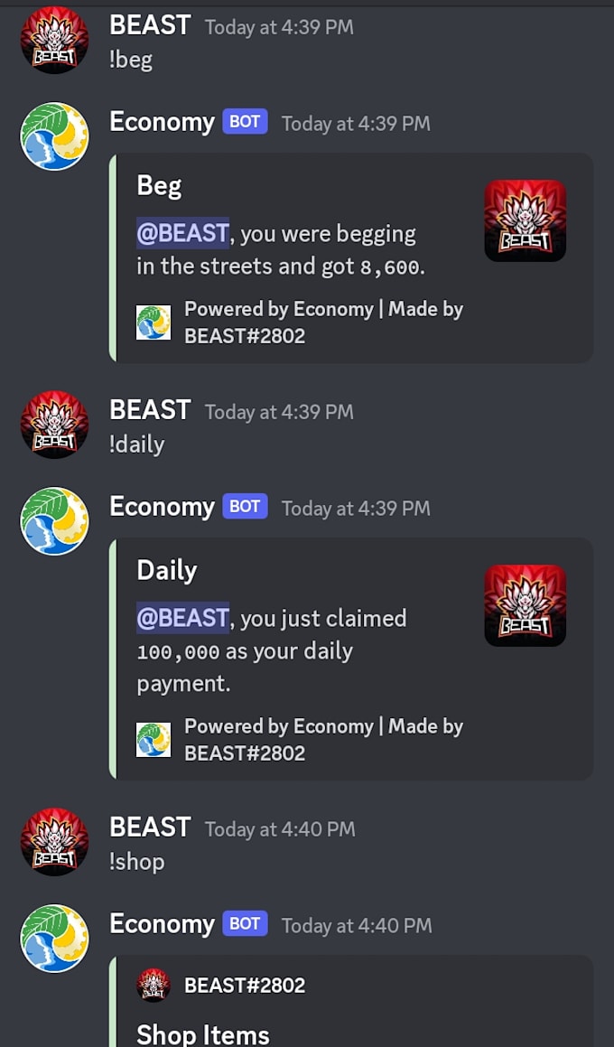 Make A Javascript Discord Bot By Adityaagarwa140 Fiverr