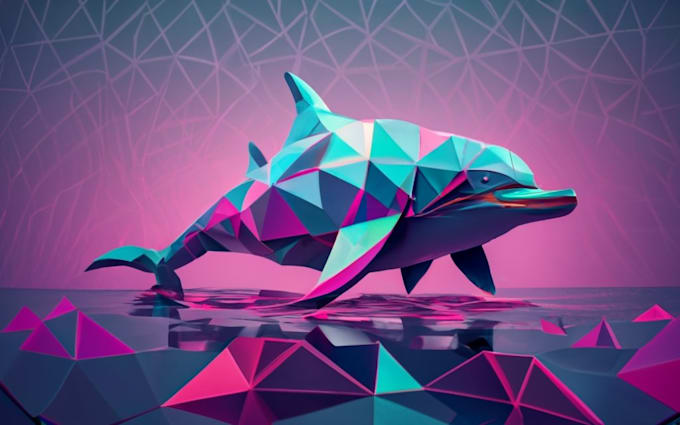 Make modern custom polygonal and geometric 3d logo in 24hrs by ...