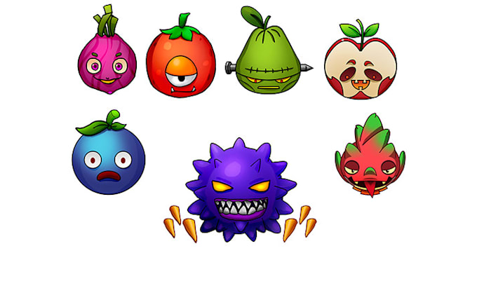 Create simple 2d game characters by Beyondagencydn | Fiverr