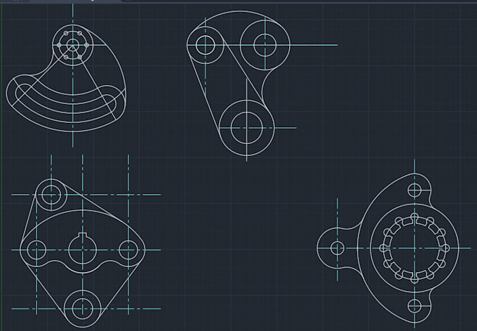 Do your mechanical drawing using autocad 2d and 3d model in solidwork ...