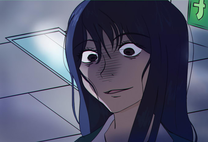 Redraw an anime screencap by Seeninmydreams | Fiverr